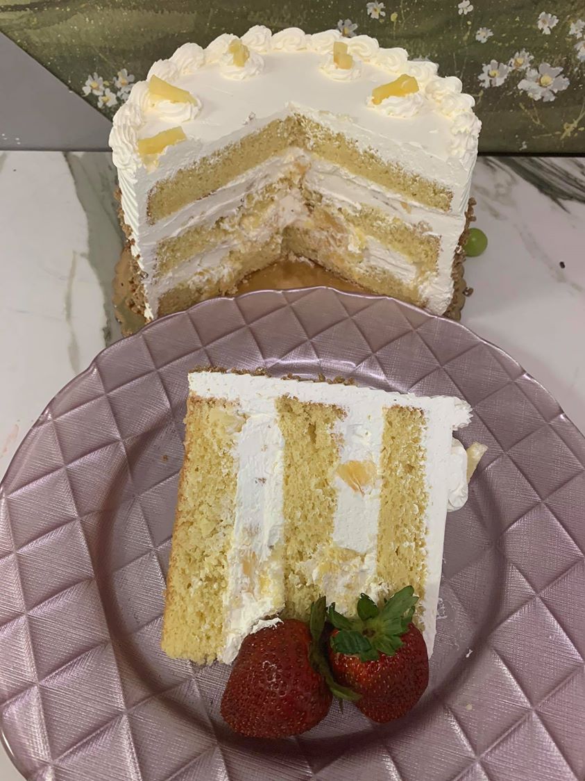 Pineapple Shortcake - Chantel's Bakery | Nation-wide shipping