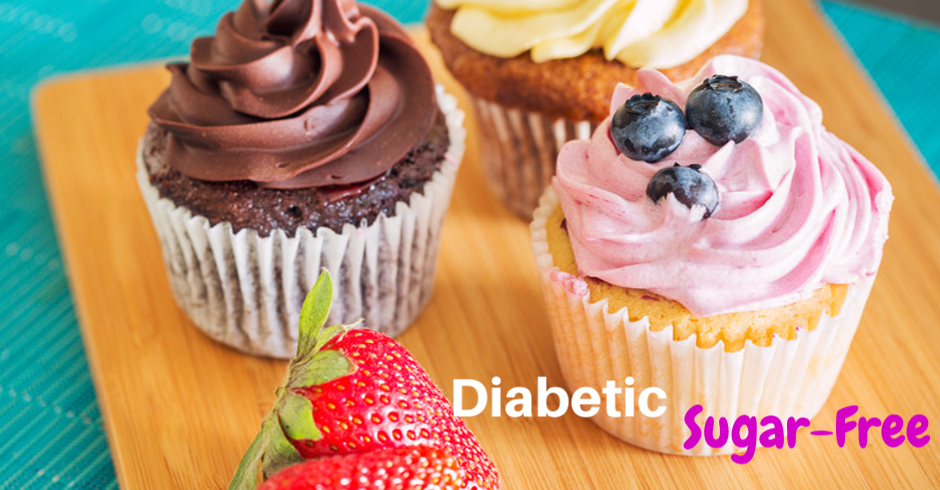 Diabetic Cupcakes (Minimum of 10) - Chantel's Bakery | Nation-wide shipping